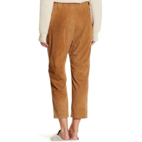 Vince | Pants & Jumpsuits | Vince Leather Pants Tan Suede | Poshmark